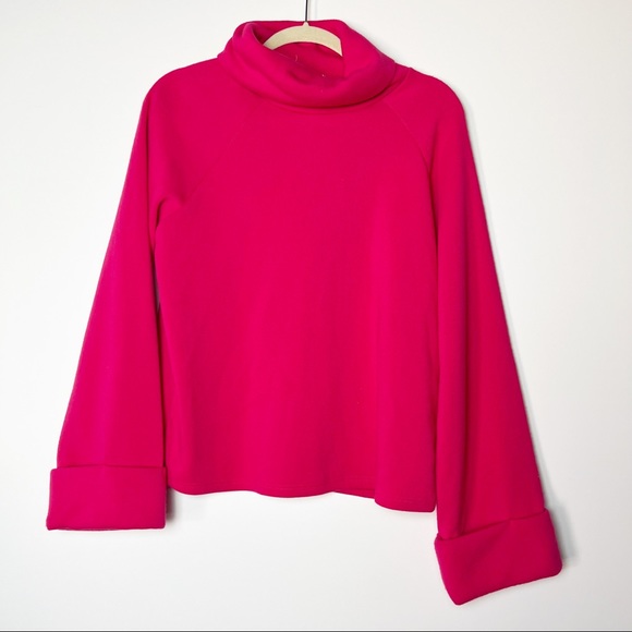 Anthropologie | Tops | Anthro En Elly Pink Thomasa Turtleneck Top ...